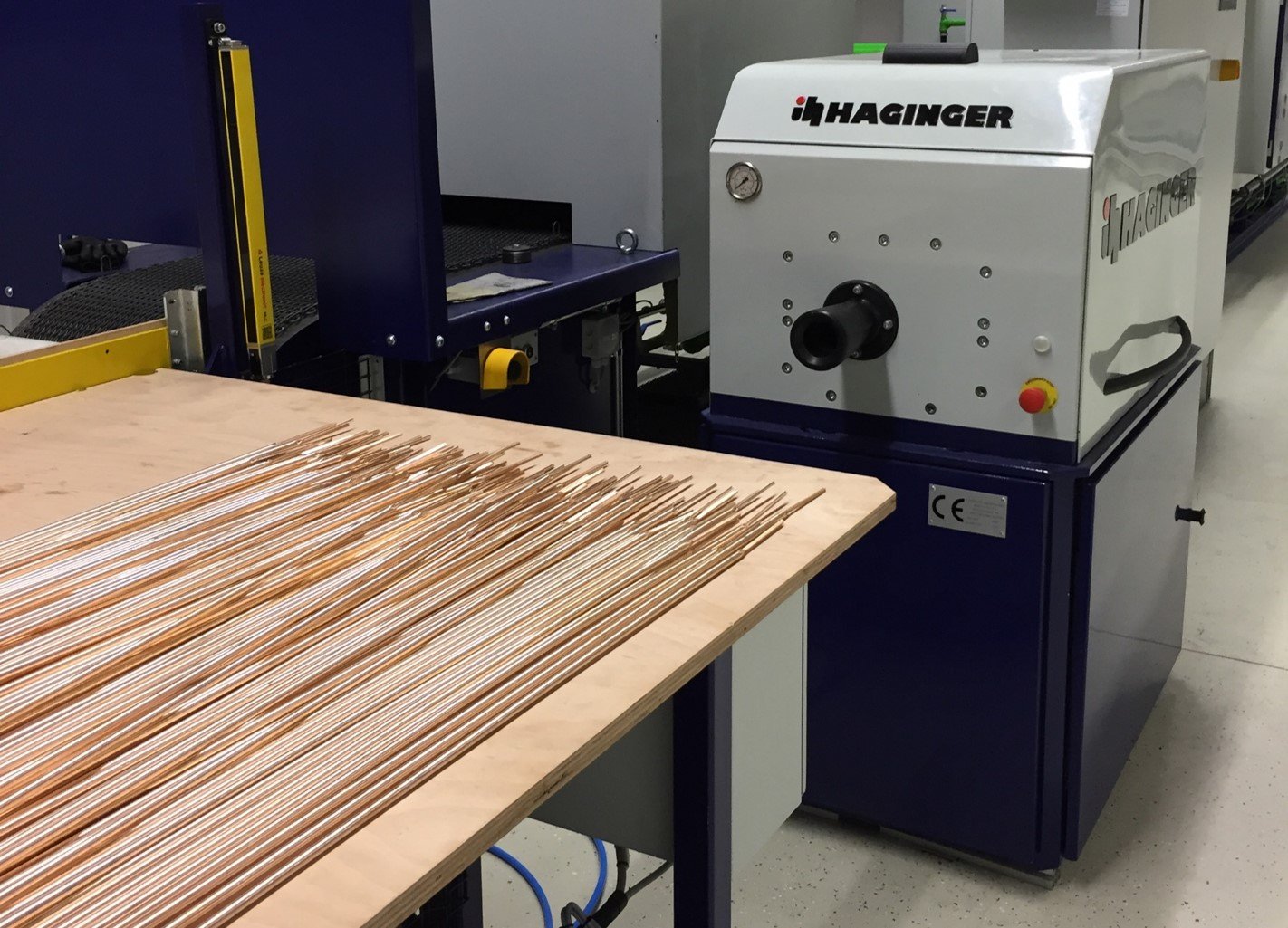 Profile und Rohre anspitzen mit Hämmermaschinen